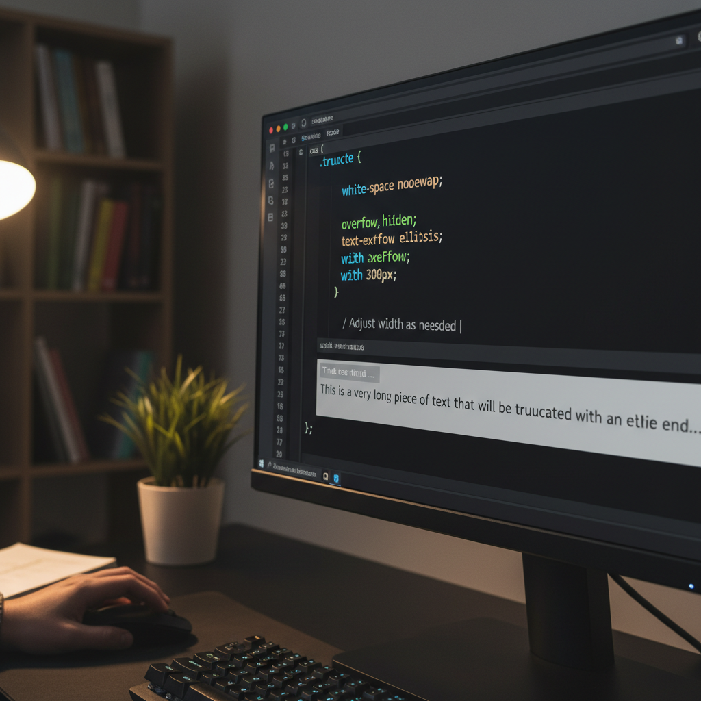 Hướng dẫn Truncate Text bằng CSS - Cáo Đêm