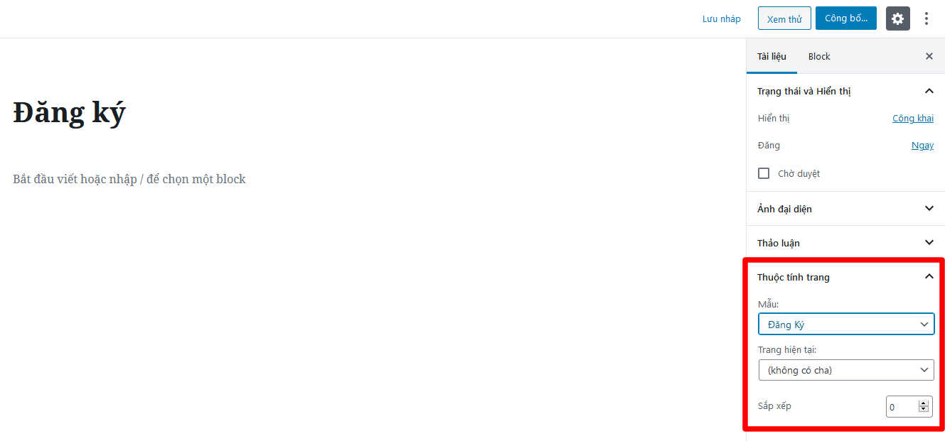 Tự code trang đăng ký thành viên trên Wordpress - Cáo Đêm